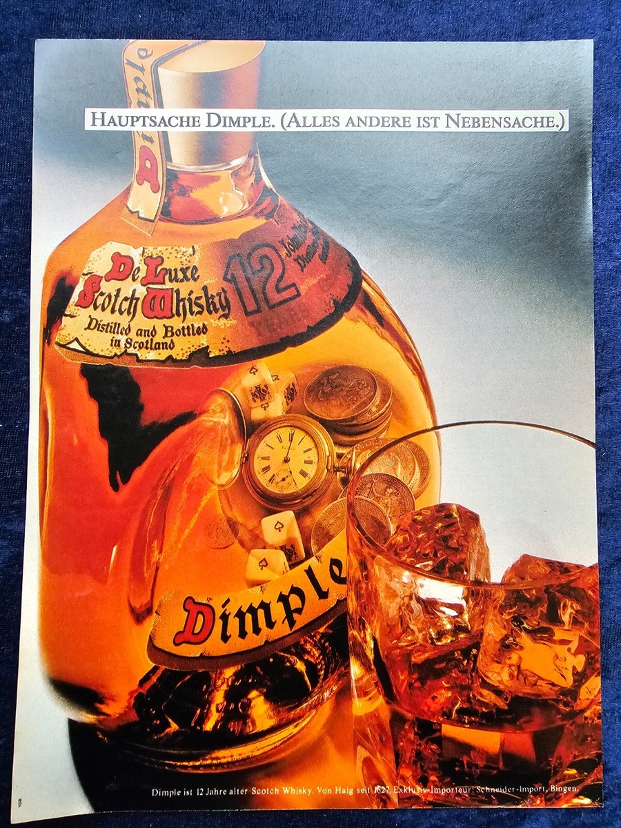 Dimple Whisky Logo 🍯Dimple Golden Selection Der Honigtopf Im