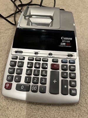 Canon MP11DX 12 Digits Printing Calculator / Adding Machine | eBay