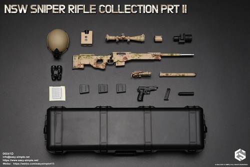 Easy&Simple ES 06041 1/6 Scale NSW Sniper Rifle Set Collection Figure ...