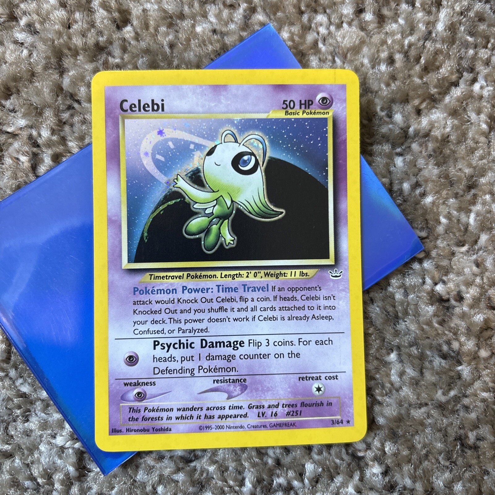 Pokémon TCG Celebi Neo Revelation 3/64 Holo Rare | eBay