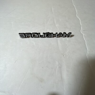 Vintage Cadillac Brougham Emblem OEM 1741925 | eBay
