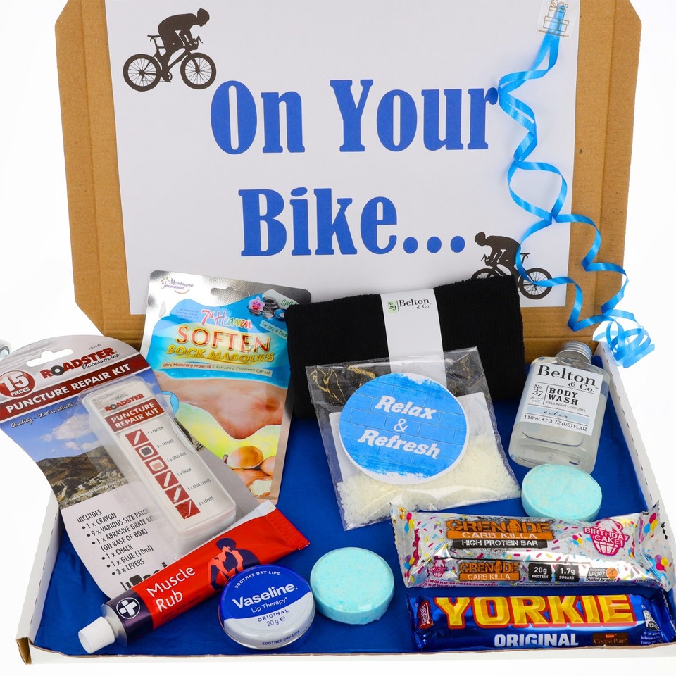 Cyclist Pack Cycling Lover Sports Letterbox Gift Bike Accessories ...