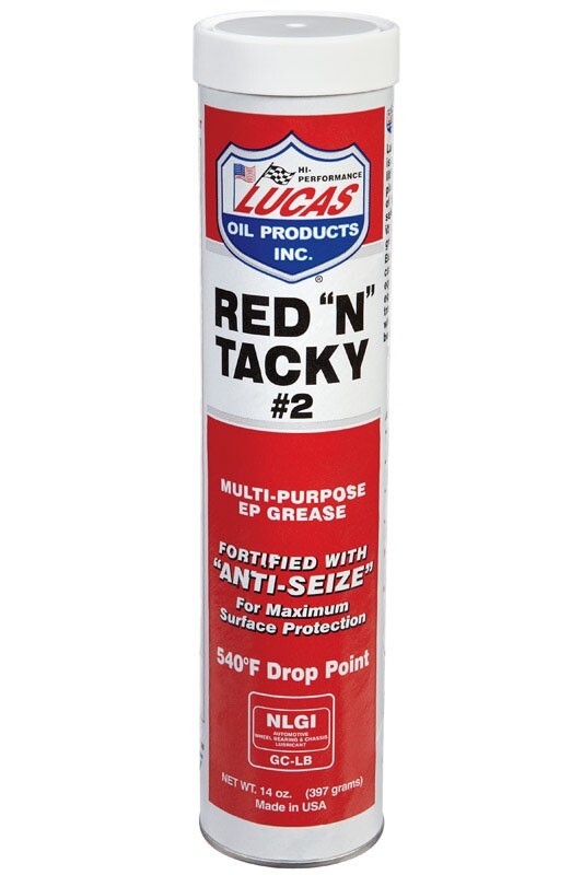 Red Grease 10 Tube Case Lithium Complex Red Multipurpose Comparable N ...