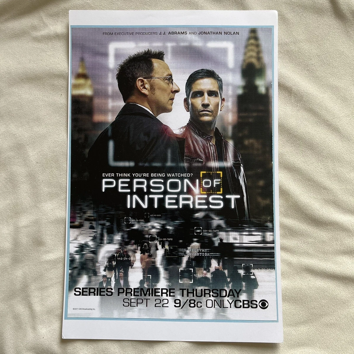 You Are Being Watched Person Of Interest