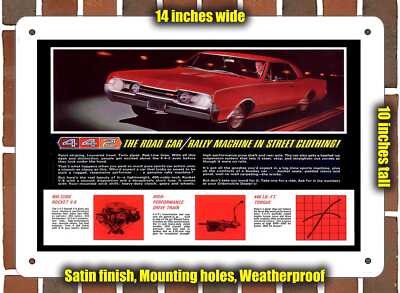 Metal Sign - 1967 Oldsmobile 442 (Sign Variant #2) | eBay