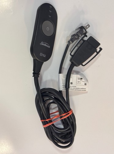 Sunbeam AA85 Electric Heating Blanket Cord 3-Prong Controller | eBay