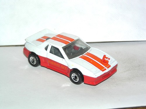 Vintage Matchbox Superfast Fiero GT Racer **RED LIGHT SPECIAL** | eBay