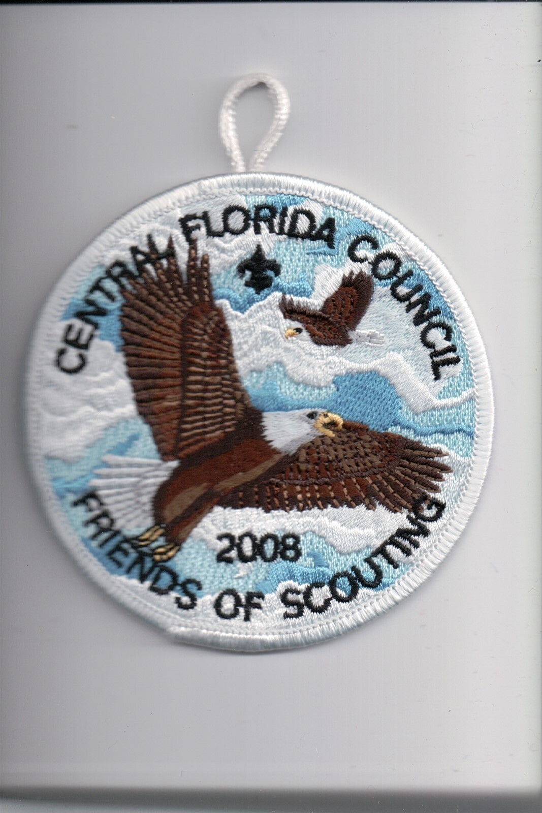 2008 Central Florida Council Friends Of Scouting patch (White) | eBay