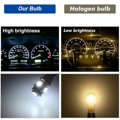 Gauge Cluster LED Dashboard Bulbs Cool White For Chevy 73-87 C10 C20 ...