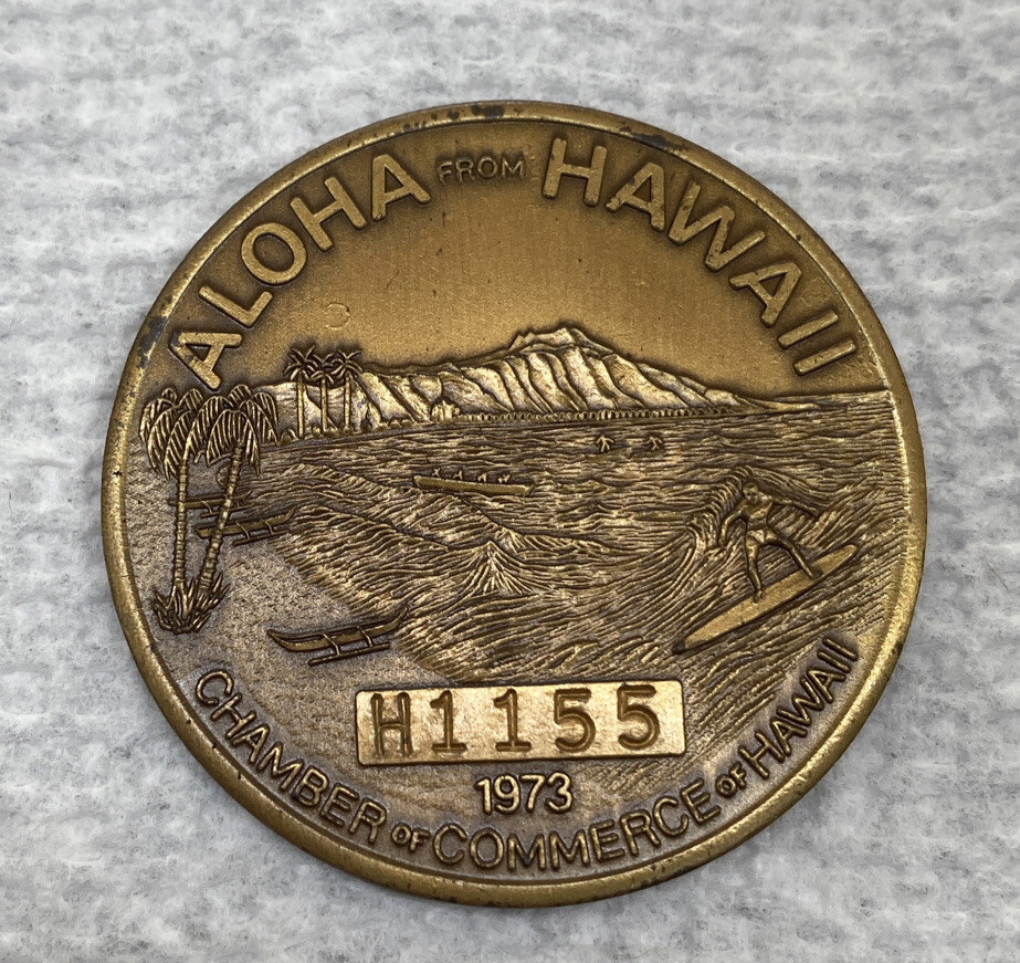 1973 Honolulu Hawaii Dollar w/Serial Number H1155 | eBay