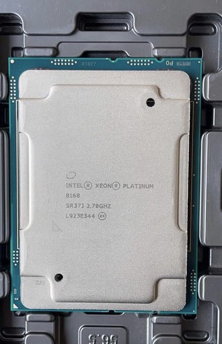 Intel Xeon Platinum 8168 CPU SR37J 2.70GHz Processors 24-cores 205W ...