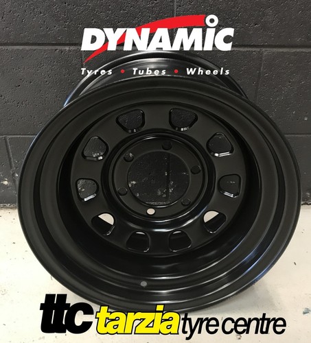 Dynamic 17x9" D Shape Hole 4X4 Steel Wheel 6x139.7 +18 Black | eBay ...