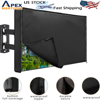 30''-85'' Outdoor TV Cover Waterproof 600D Flat Screen Protector ...