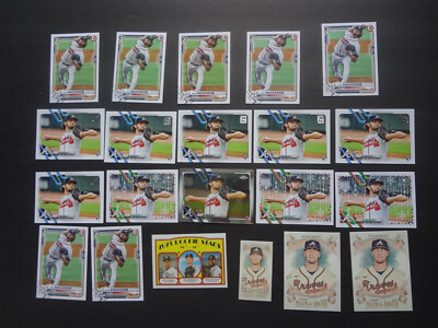 2021 Topps Ian Anderson Chrome Allen Ginter Mini Bowman Holiday Rookie ...