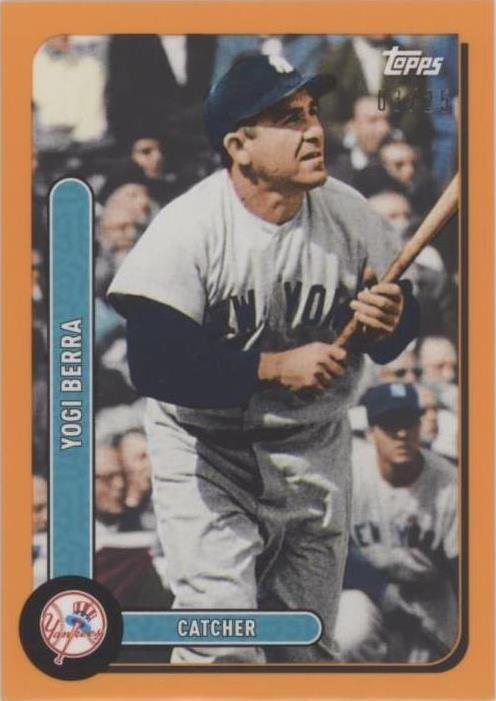 2021 Topps Brooklyn Collection - Yogi Berra #16 Orange /25 for sale ...