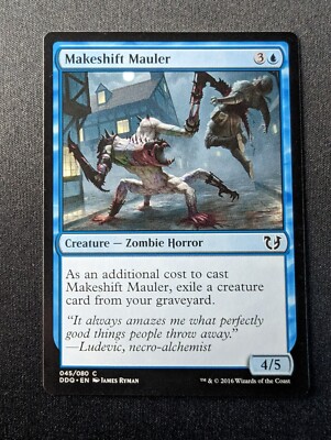 MAKESHIFT MAULER #45 MTG Duel Decks: Blessed vs. Cursed | eBay