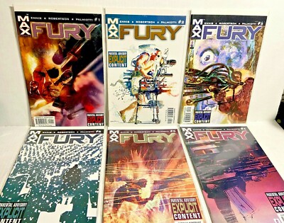 Fury MAX #1-6 Complete Series Set nm bagged boarded- BOX--B7 | eBay