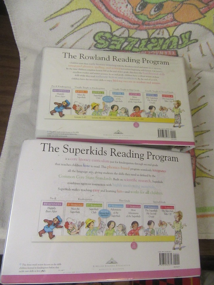 Rowland Reading Program / Superkids Teaching Materials | eBay