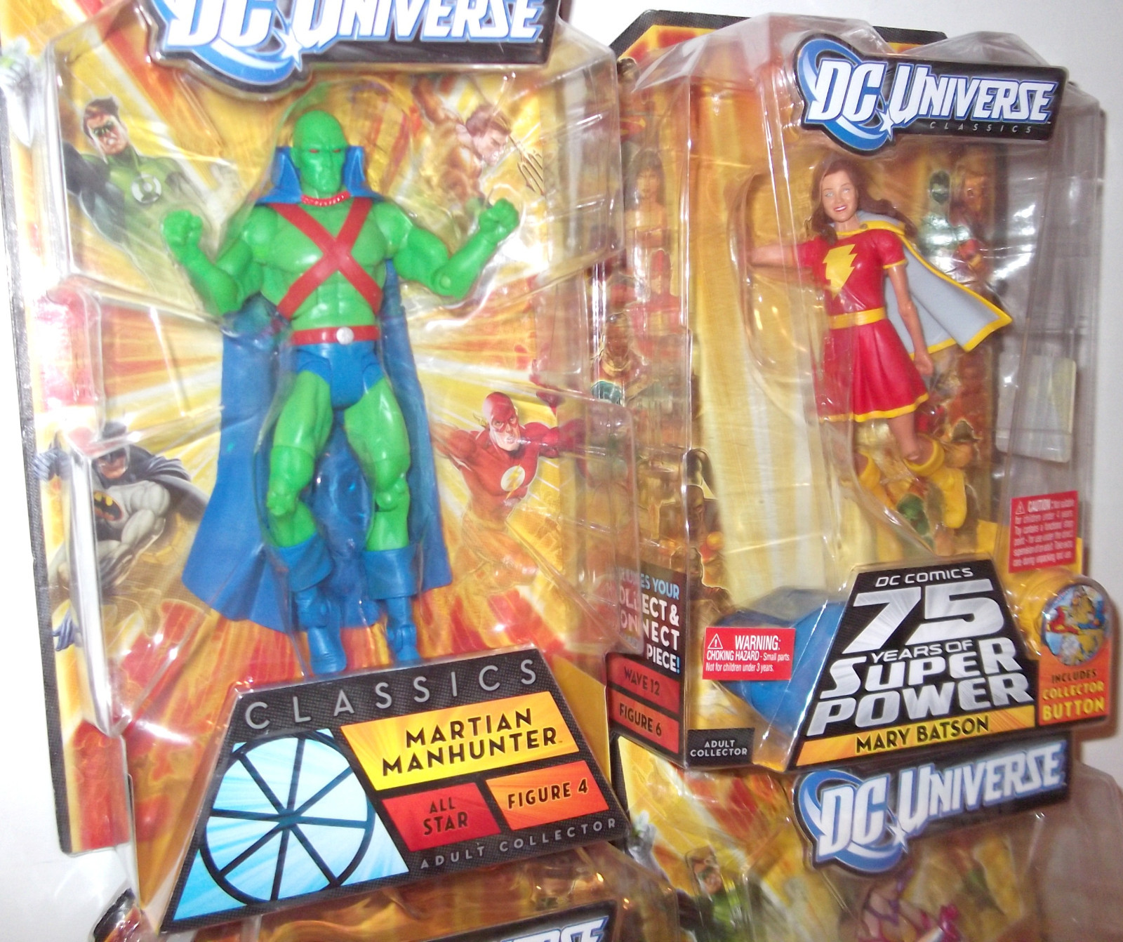 LOT of 4 DC Universe Classics 6" Figure Martian Eclipso Wonder Woman ...