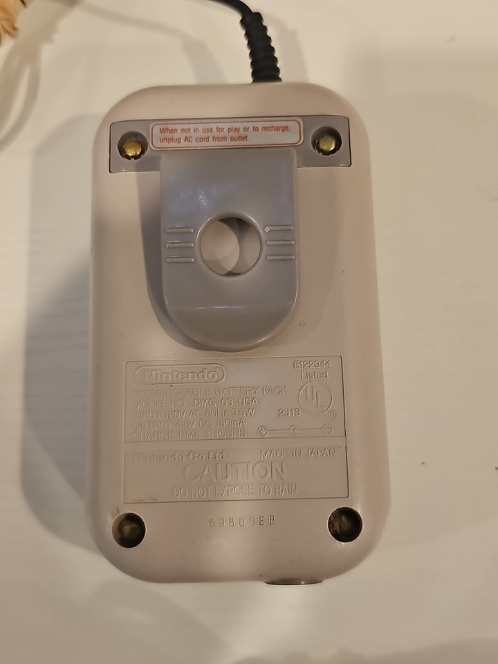 Nintendo Game Boy Rechargeable Battery Pack DMG-03 Original OEM GameBoy ...
