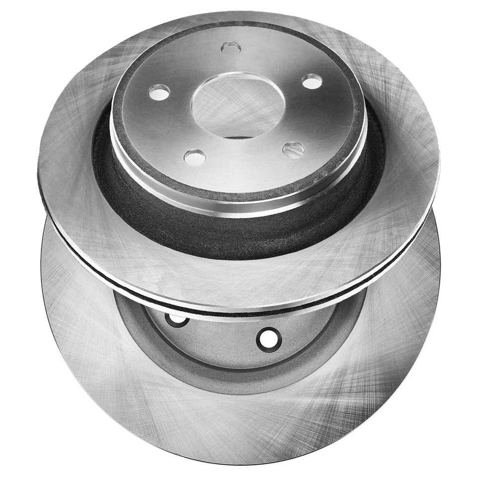 2x Rear Vented Brake Rotors for Dodge Durango Ram 1500 Classic Chrysler ...