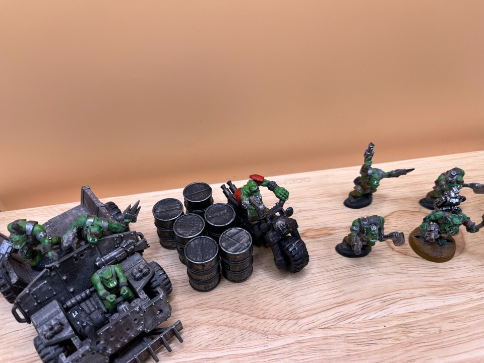 40k Warhammer Gorkamorka Ork Army Orc Digganob Mob Trukk Games Workshop ...