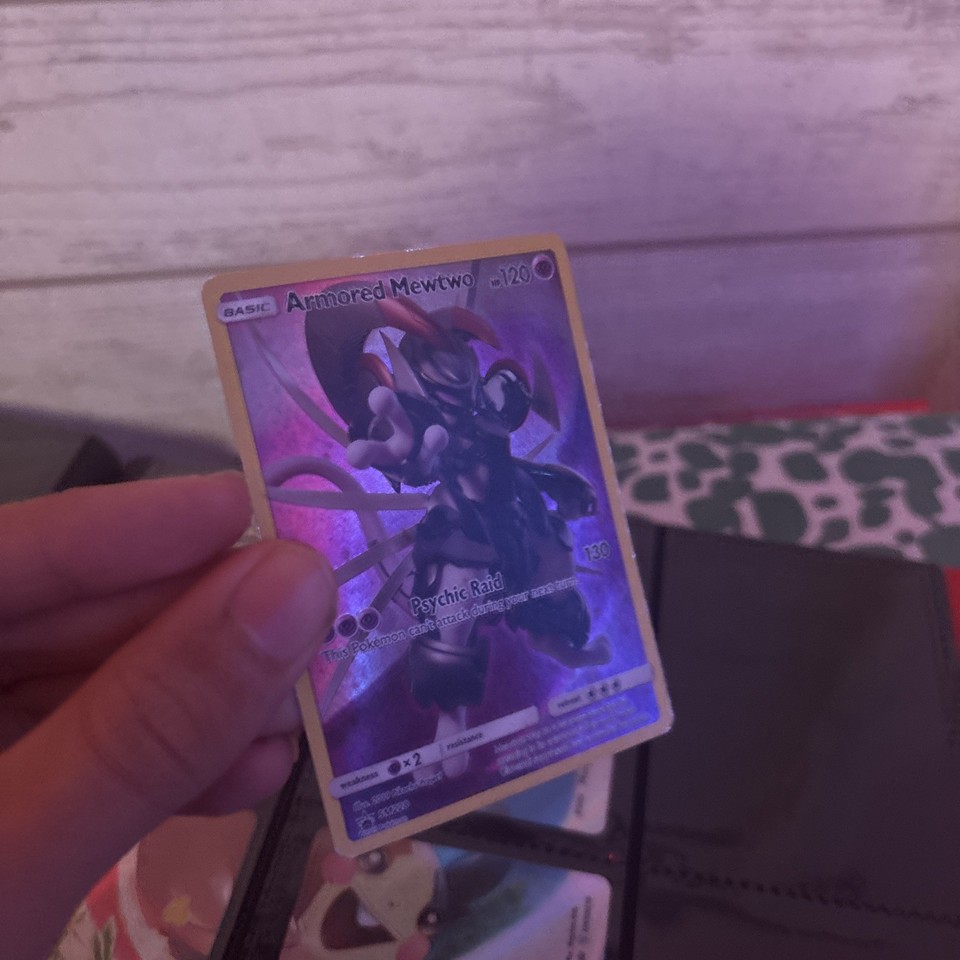 Pokémon TCG Armored Mewtwo Holo Rare Black Star Promo Card SM228 | eBay