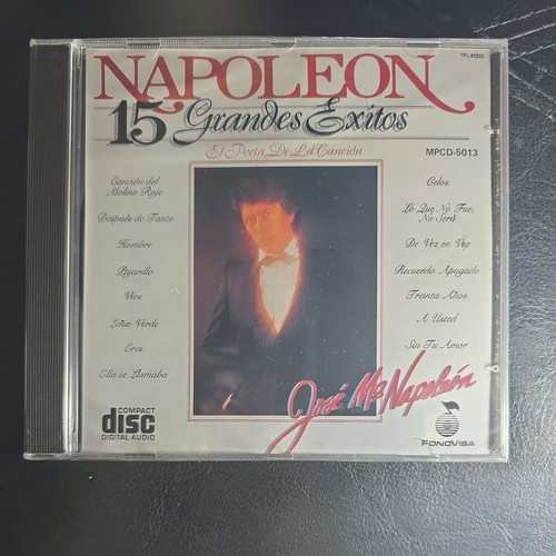 15 Grandes Exitos by José María Napoleón (CD, 1981, Fonovisa ...