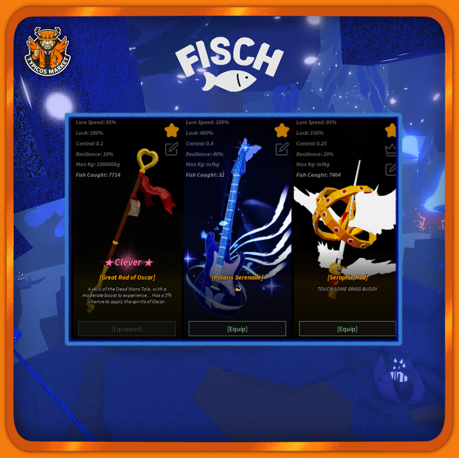 [FISCH] - Polaris Serenade Rod / MAX LEVEL [Private Offer] | eBay