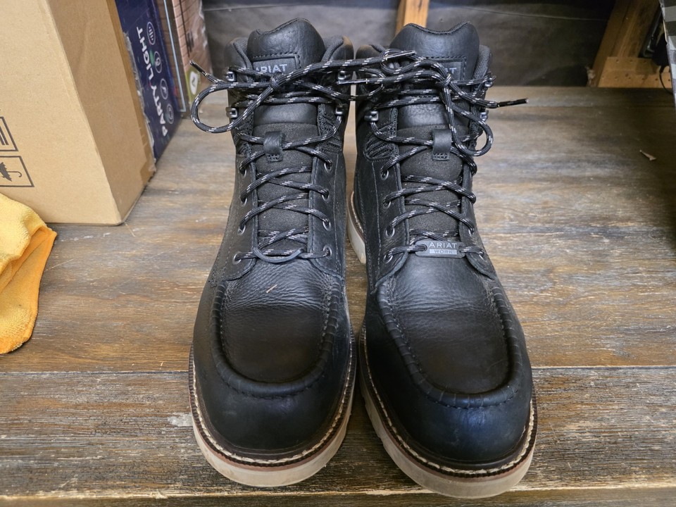 Ariat Men's Rebar Lift 6" Waterproof Composite Toe Work Boot. Size 12 ...