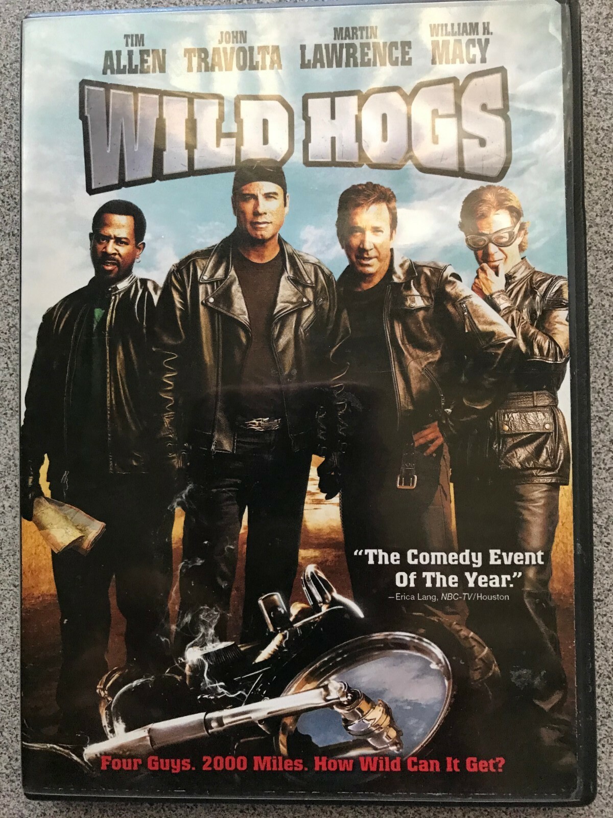 Wild Hogs, (2007) Tim Allen, Martin Lawrence, John Travolta, Wm Macy PG ...