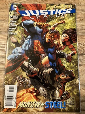JUSTICE LEAGUE #14 (2013) THE NEW 52 -DC COMICS -BATMAN-SUPERMAN-WONDER ...
