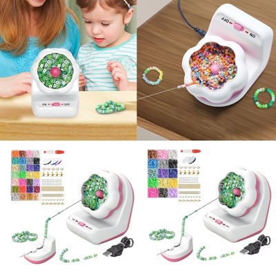 Bead Stringing Tool Set Electric Bead Spinner Automatically Clay Bead ...