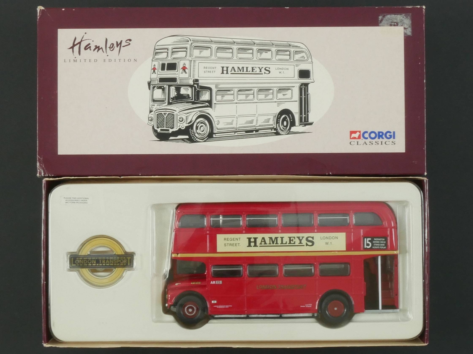 Corgi Classics 35007H AEC Routemaster Hamleys VGC for sale online | eBay