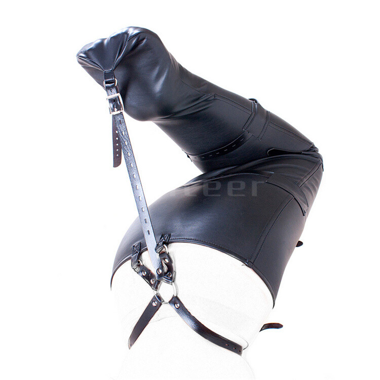 PU Leather Mermaid Straitjacket Sleeping Bag Leg Arm Binder Body ...