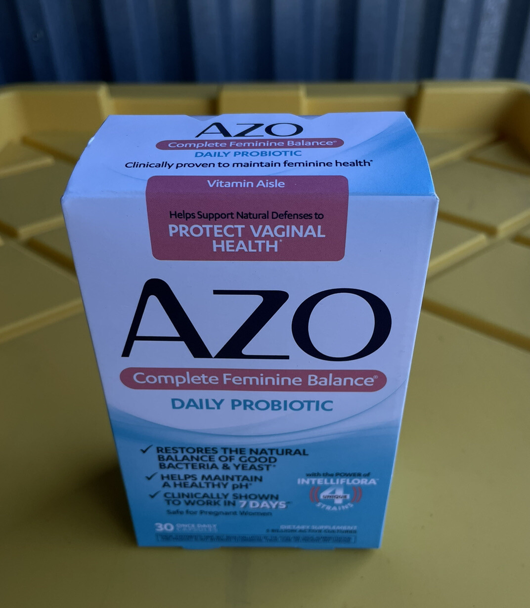 Azo Complete Feminine Balance Daily Probiotic 30 Once Daily Capsules 01 ...