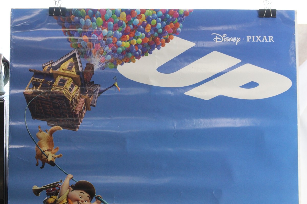 Up 2009 Movie 27x40 Banner Disney Pixar Movie Poster Small Business