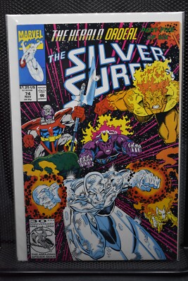 Silver Surfer #74 Direct Marvel 1992 The Herald Ordeal Galactus Morg ...