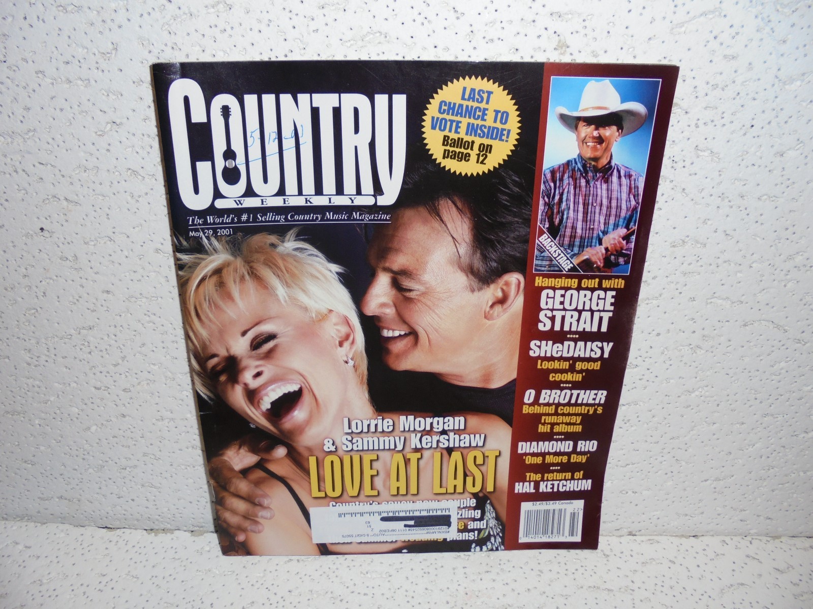 Vintage Country Weekly Magazine May 29 2001 Lorrie Morgan George Strait ...