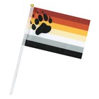Mini PRIDE HANDHELD FLAG, LGBT Rainbow Trans Genderfluid Asexual ...