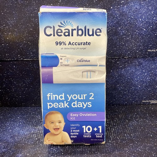 Clearblue Easy Ovulation Kit 10 Tests 1 Pregnancy Test - Find Your 2 ...