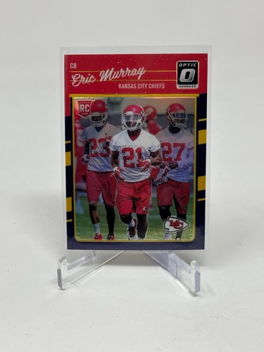 2016 Optic Football Eric Murray Purple Refractor Card #116 | eBay