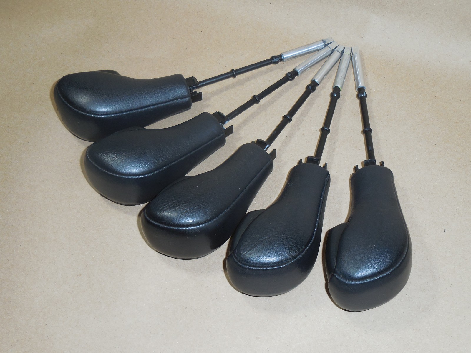 VOLVO S60 V70 S80 XC70 XC90 Geartronic Leather Shifter Shift Knob Black ...