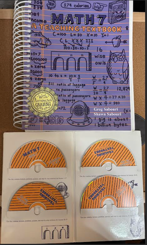 TEACHING TEXTBOOKS MATH 7Teaching Textbook, Answer Booklet CD-ROM Set ...