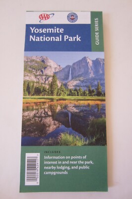 YOSEMITE NATIONAL PARK GUIDE SERIES Map AAA Tour Map NEW | eBay
