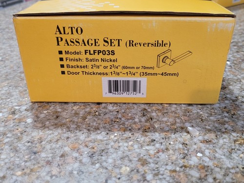 Door handle set Pamex Leverset Alto Passage Set (means no lock/key) | eBay