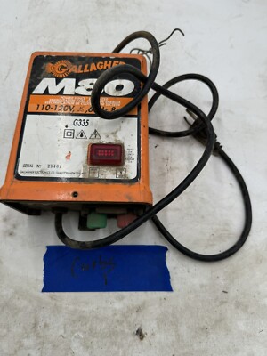 Gallagher M80 Electric Fence Energizer | eBay