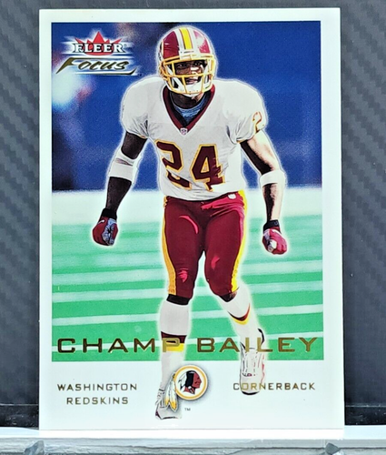 Champ Bailey 2000 Fleer Focus #147 - Redskins | eBay