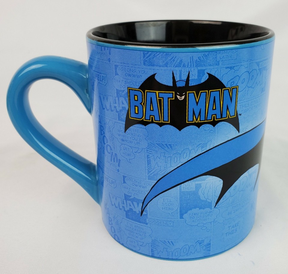 DC Comics 2011 Batman Coffee Mug Bruce Wayne Superhero | eBay