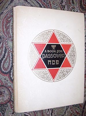 1937 A BOOK FOR PASSOVER AND OTHER HOLIDAYS ADAPTED FOR YOUNG PEOPLE ...